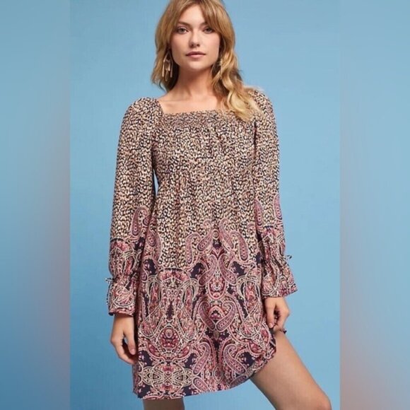 Anthropologie | Dresses | Anthropologie Maeve Milou Dress Small | Poshmark